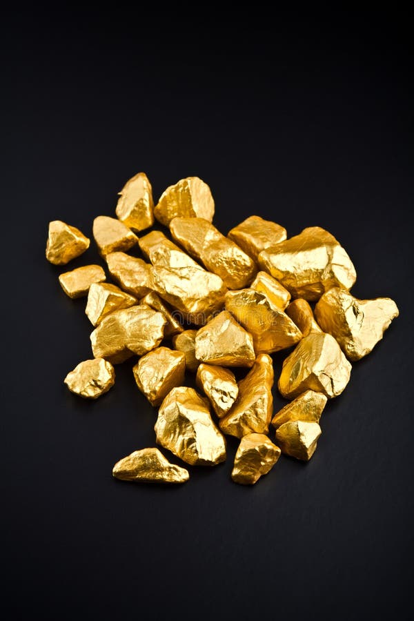 Gold nuggets stock photo. Image of gold, prospecting - 24642050