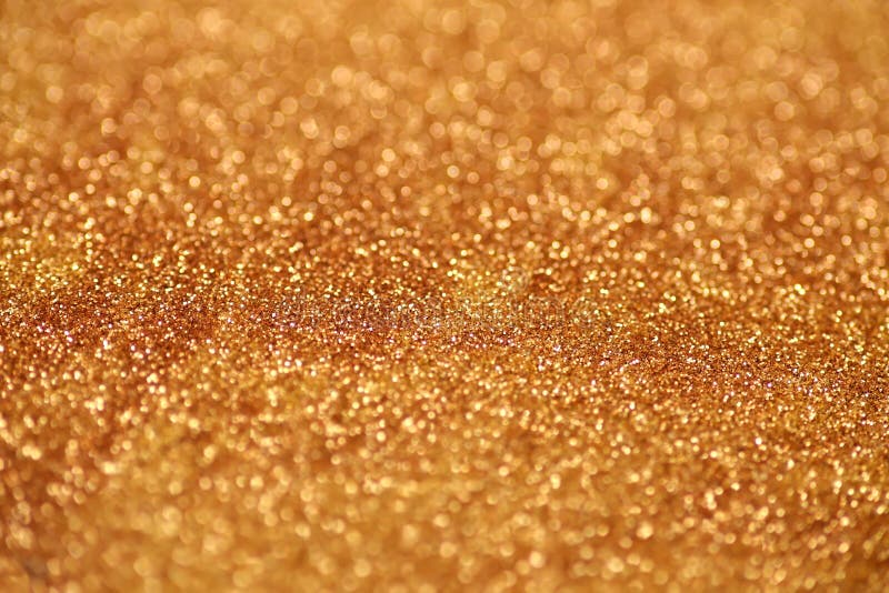 Gold Nuggets Sparkling Carpet. Close-up View, Very Stock Image - Image ...