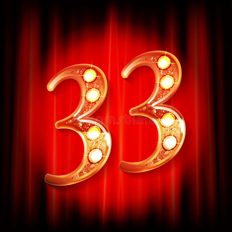 Numbers 33 Stock Illustrations – 150 Numbers 33 Stock Illustrations ...