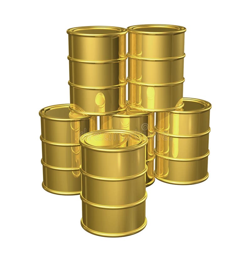 15+ Gold oil barrels Free Stock Photos - StockFreeImages