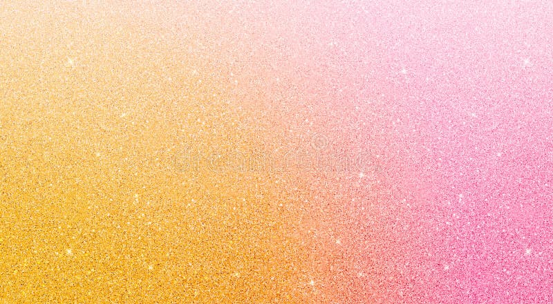 Gold Orange Pink Gradient Sparkling Glitter Shinny Abstract Texture ...