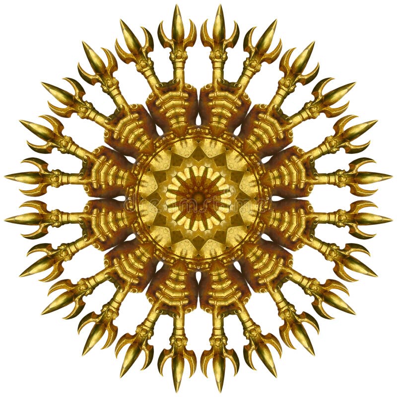 Gold ornament stock illustration. Illustration of religion - 32557258