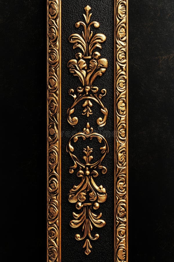 Gold Ornate Decorative Scroll Stock Photo - Image of gold, pattern: 362210716