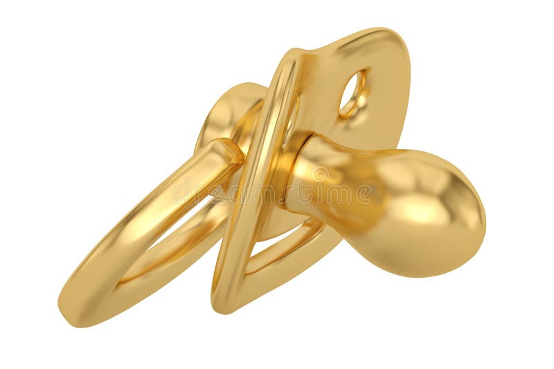 Gold Pacifier Stock Illustrations – 205 Gold Pacifier Stock ...