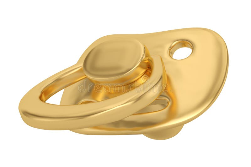 Gold Pacifier Stock Illustrations – 256 Gold Pacifier Stock ...