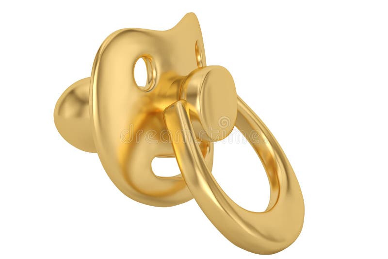 Gold Pacifier Stock Illustrations – 205 Gold Pacifier Stock ...
