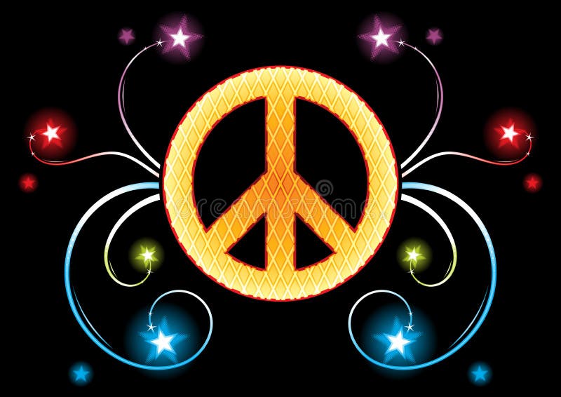 Peace symbol stock vector. Illustration of pacifism, peace - 20322924