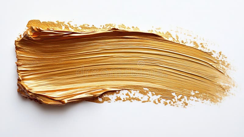 Gold Paint Brush Stroke, Gold Brushstroke, Gold Paint Texture, Metallic ...