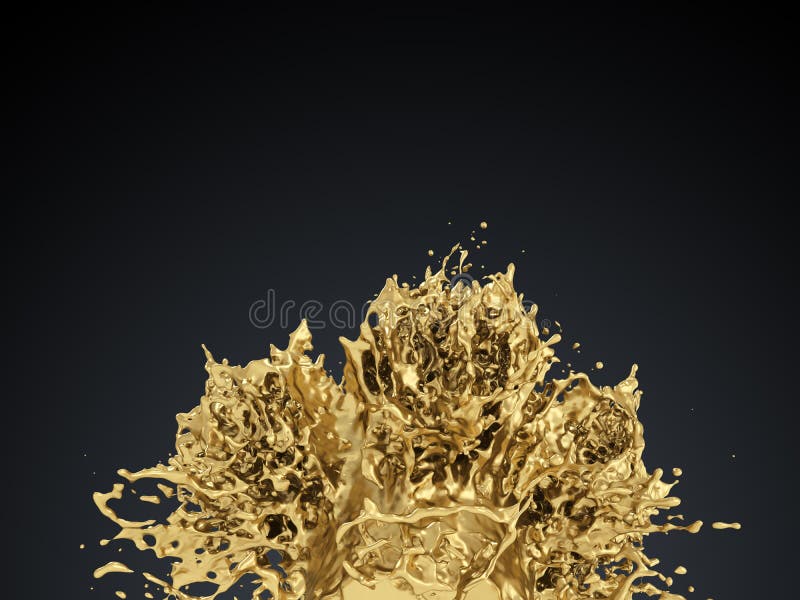 54+ Gold paint splash Free Stock Photos - StockFreeImages