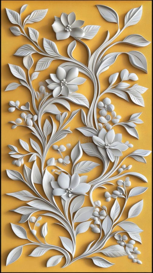 Gold Panel with Square Center and Gold Border Stock Illustration ...