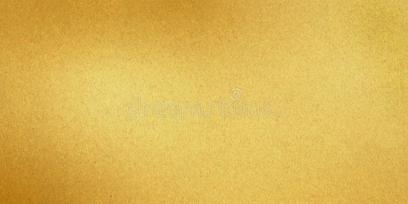 Gold Paper Texture Background, Kraft Paper Horizontal With Unique ...