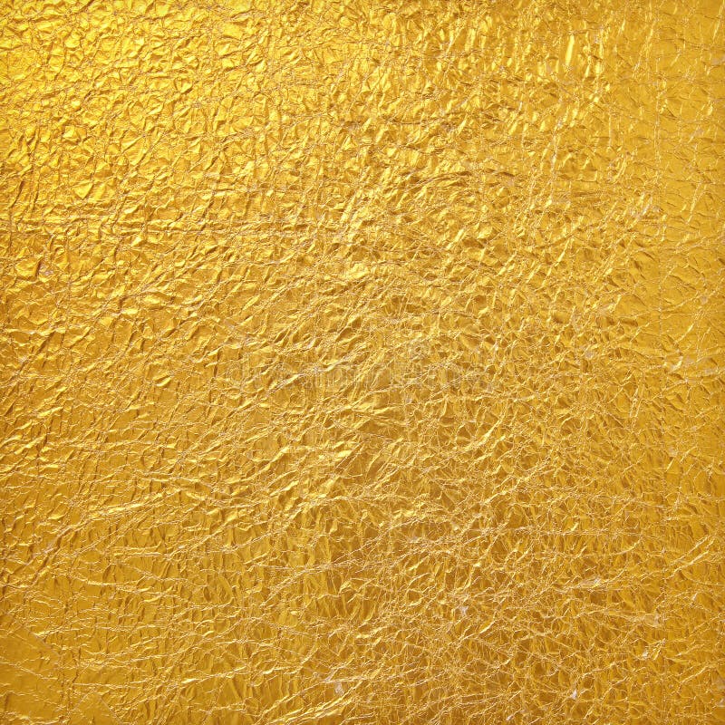 Gold Paper Wrinkled Background Stock Image - Image of shape, gold ...