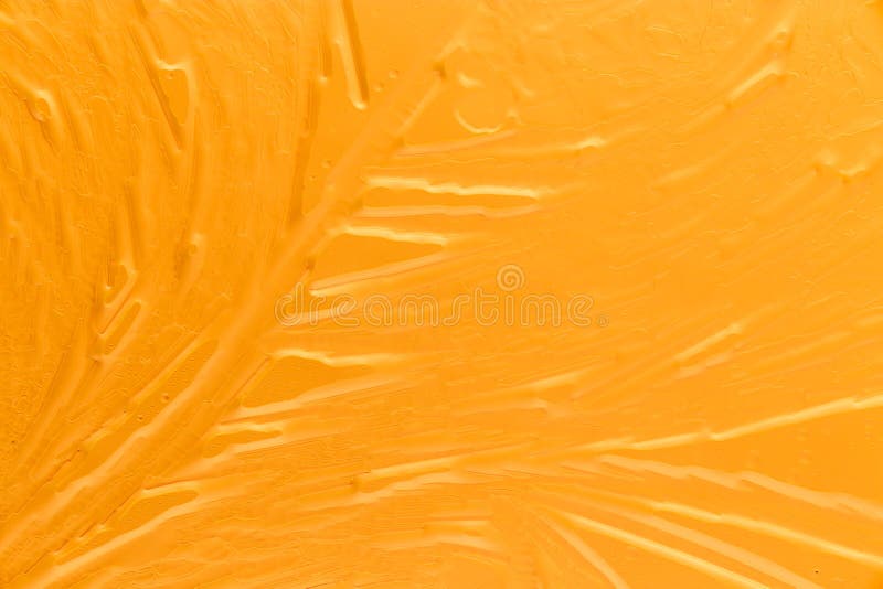 Gold Patterns from Frost on Glass As a Background Stock Image - Image ...