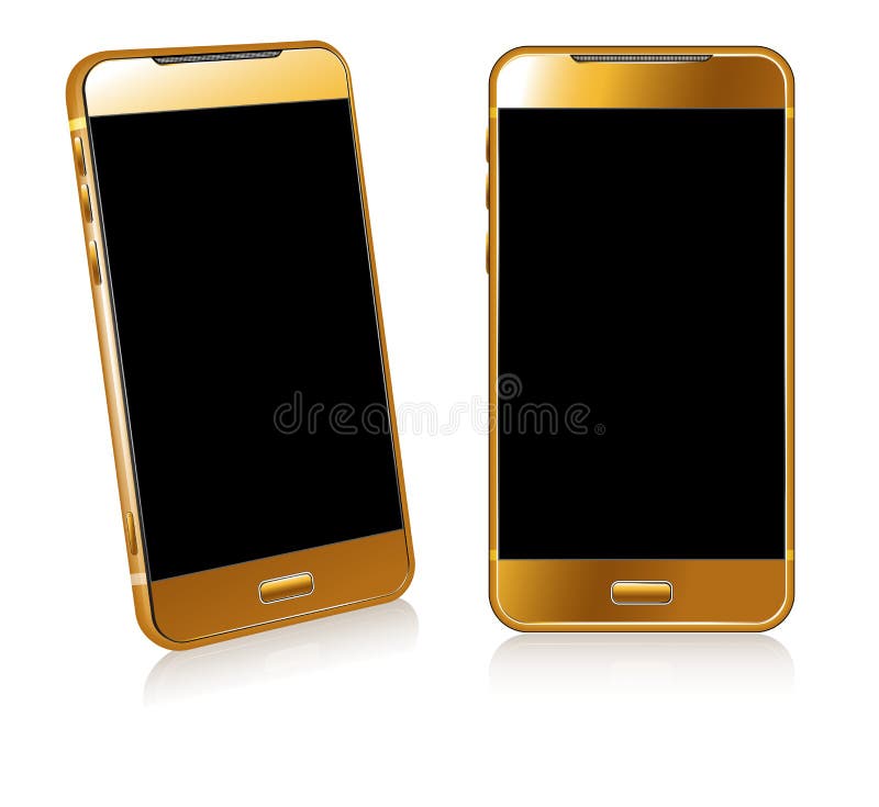 Cell Smart Mobile Phone stock vector. Illustration of telephone - 18349461