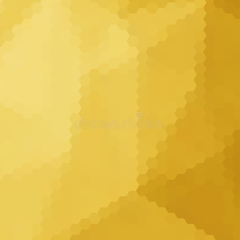 Gold Pixel Background. Presentation Template. Vector Background. Eps 10 ...