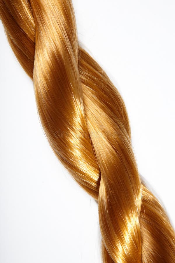 Plait from colorfull hair stock image. Image of cutting - 18647177