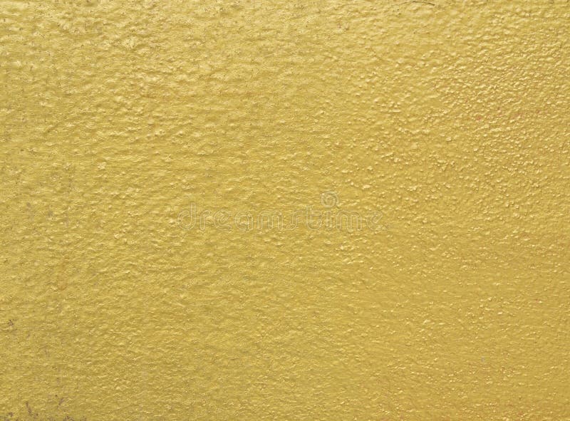 Gold Plaster Wall Pattern Texture Background Stock Photo - Image of ...