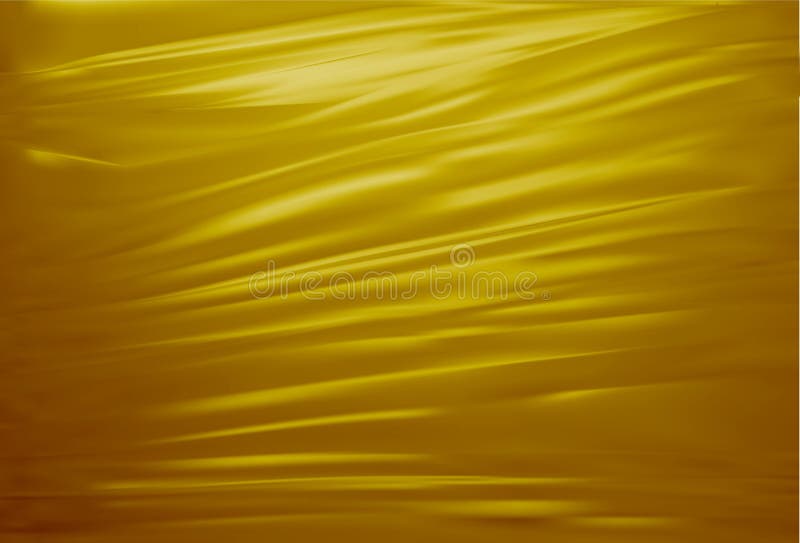 Gold plastic wrapper stock vector. Illustration of closeup - 131642409