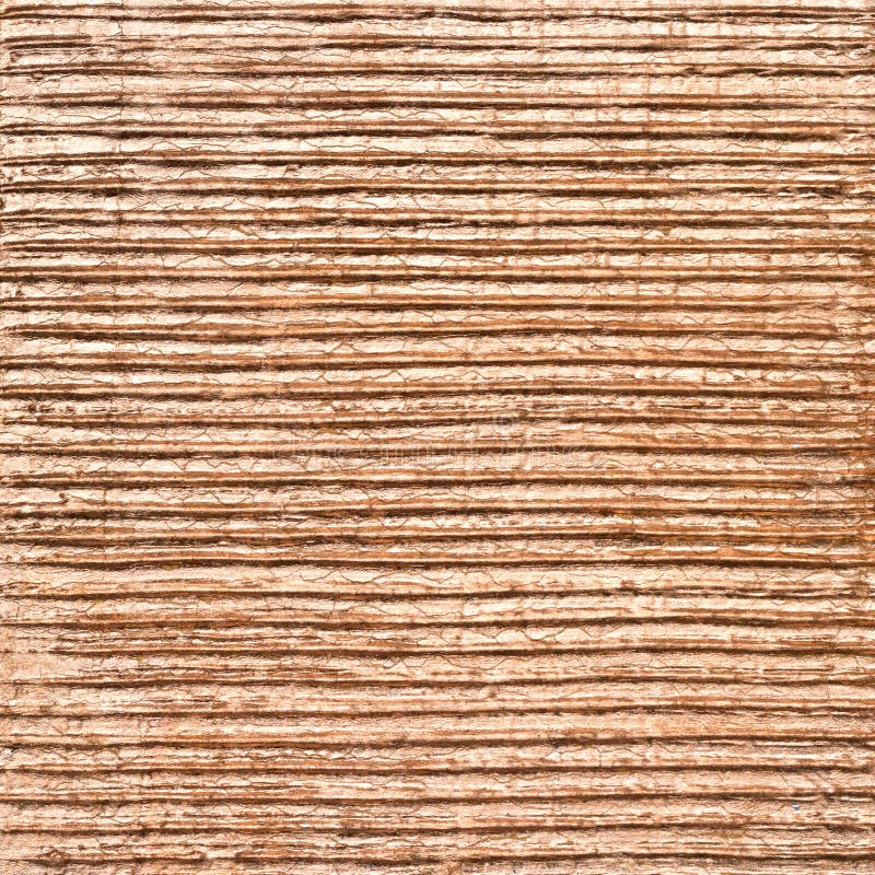 Gold-plated Corrugated Relief Background with Horizontal Stripes Stock ...