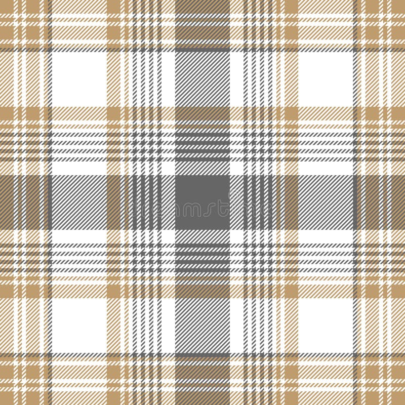 Platinum and Gold Check Fabric Texture Seamless Pattern Stock Vector ...