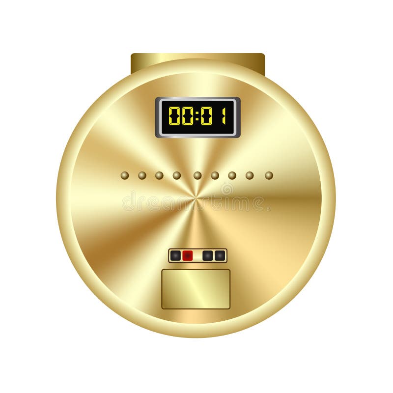 Gold Disc stock vector. Illustration of music, cool, golden - 58563317