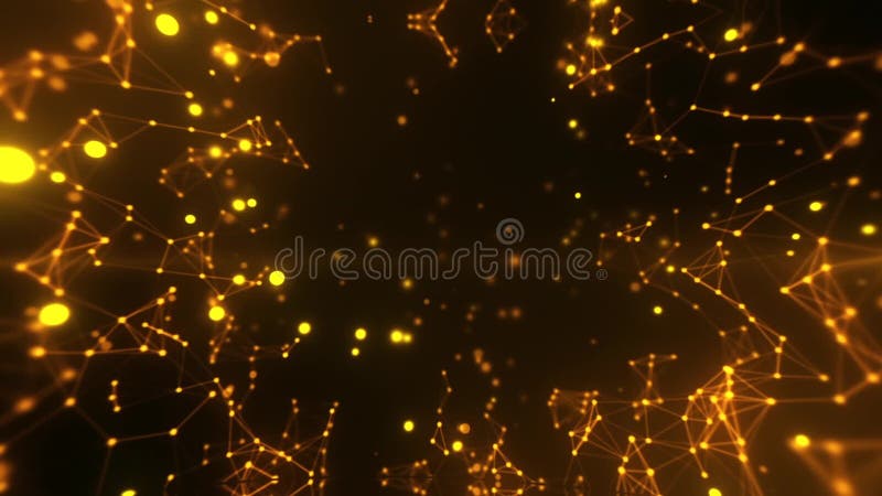 Gold Plexus Abstract Lines & Particles Intro Logo Background Stock ... Gold Plexus Abstract Lines & Particles Intro Logo Background Stock ...