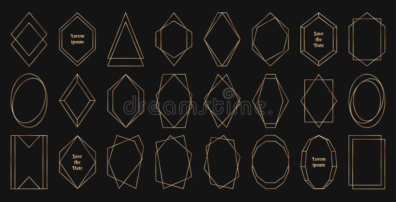 Gold Black Luxury Frames Set Stock Illustrations – 1,862 Gold Black Luxury Frames Set Stock ...