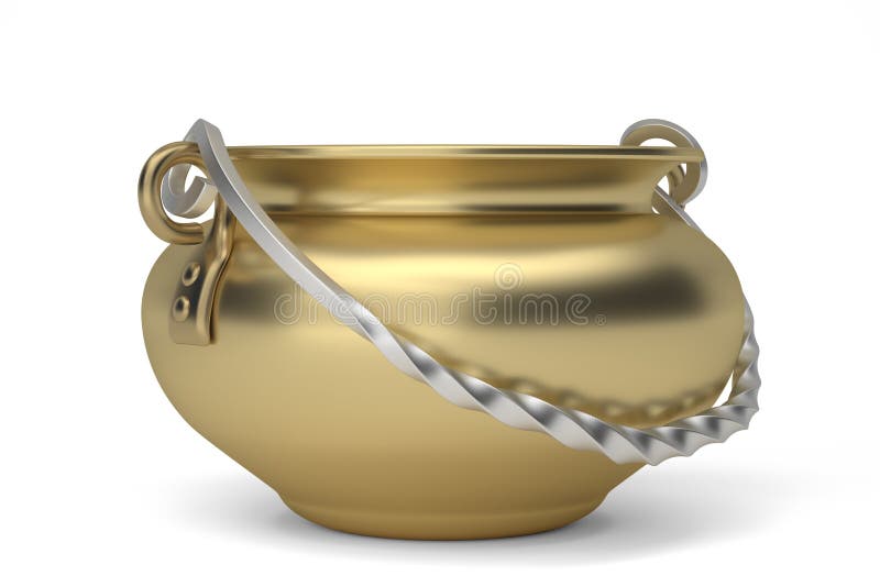 Empty Golden Pot Stock Illustrations – 395 Empty Golden Pot Stock ...