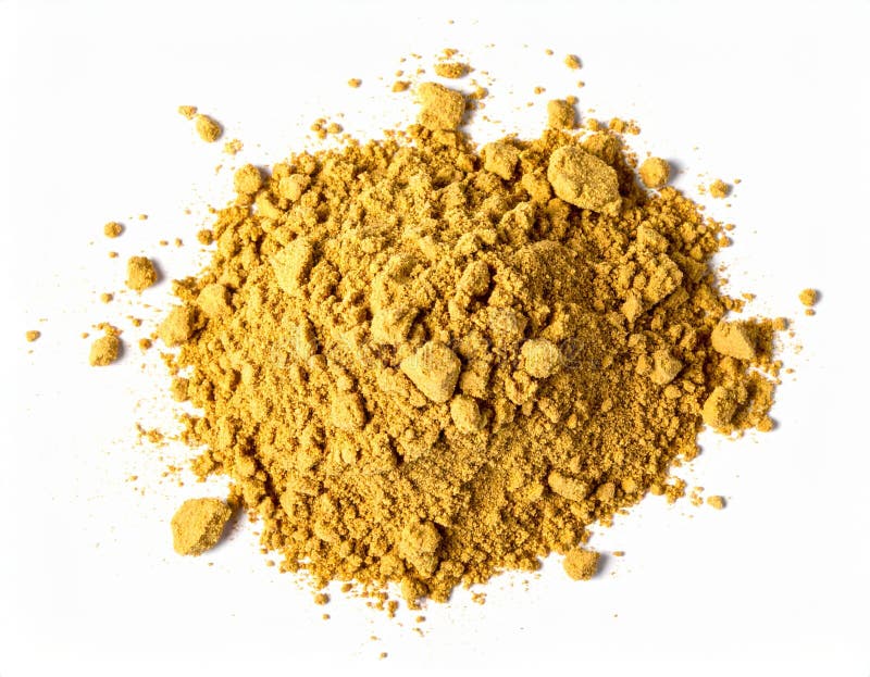 Gold Powder Heap AI Generated Stock Photo - Image of wealth, coin ...