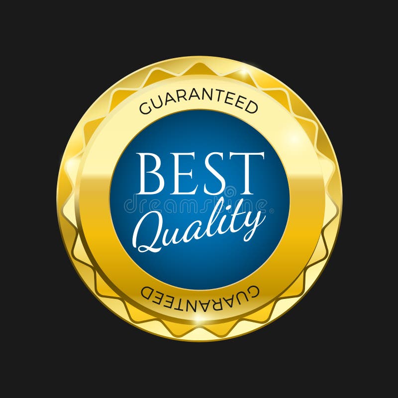 Gold Premium Best Price Badge. Bright Blue Element Stock Vector ...