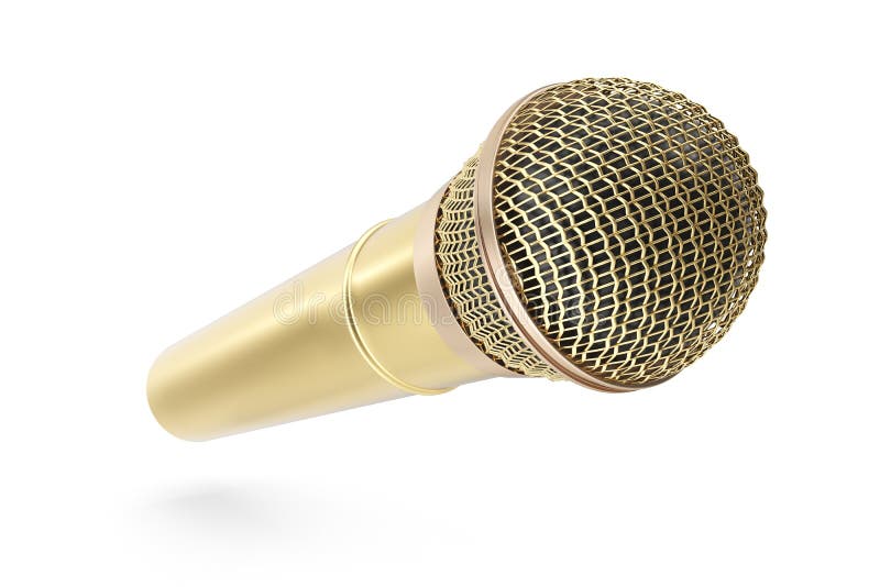 Gold Microphone Stock Illustrations – 1,514 Gold Microphone Stock ...