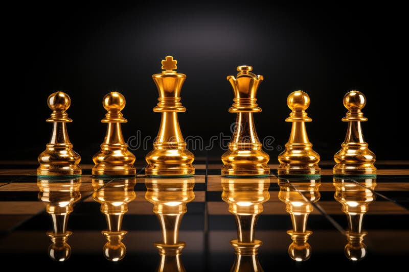 Gold Queen is the Leader of the Chess in the Game on Board. Business ...