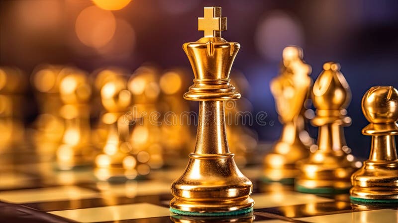 Gold Queen is the Leader of the Chess in the Game on Board. Leadership ...