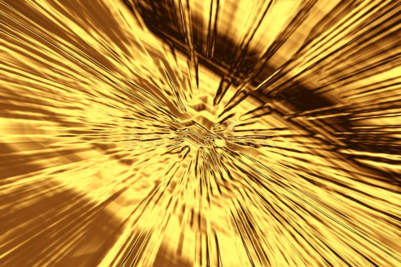 Gold Ray Background And Glowing Beam Texture, Shiny Stock Photo - Image ...