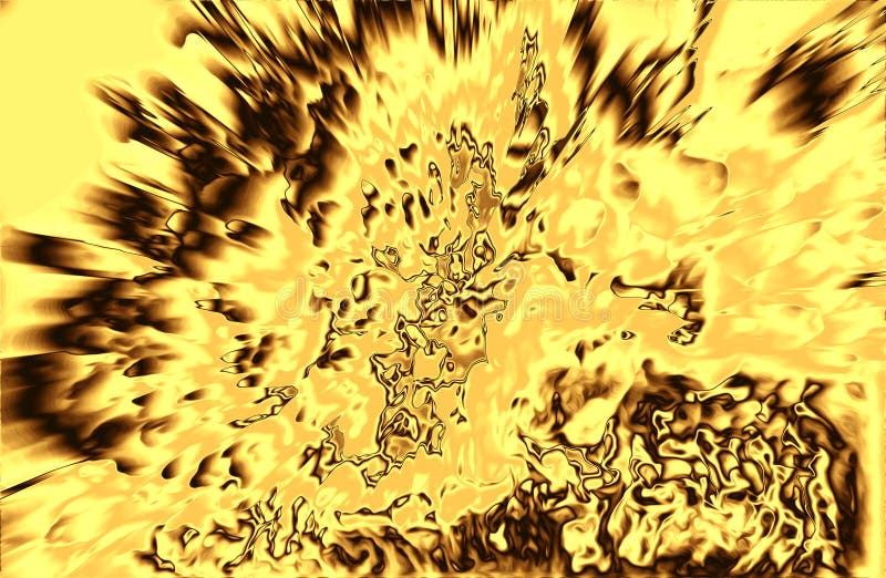 Gold Ray Background and Glowing Beam Texture, Shiny Explosion Stock ...