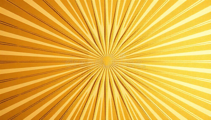Gold Rays Burst Abstract, Radiant Light Design, Stock Photo, Generative ...