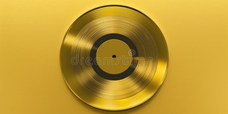 Gold Record Award stock image. Image of album, shiny - 372072097