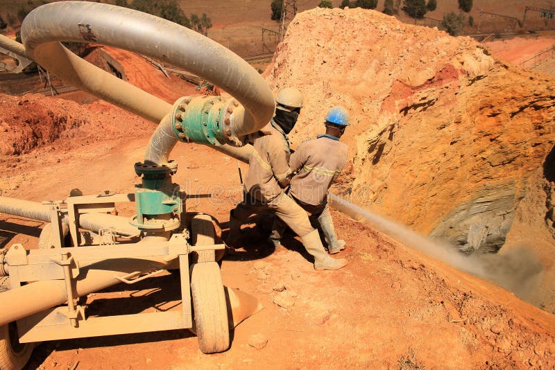 Mine Dump stock photo. Image of advanced, plastic, deposit - 44891274