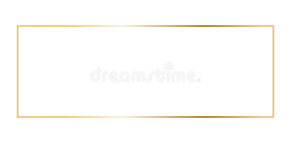 Golden Rectangular Frame Png Stock Illustrations – 41 Golden ...