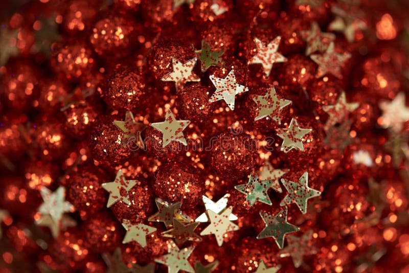 Gold and Red Glitter Background Stock Image - Image of color, glowing ...