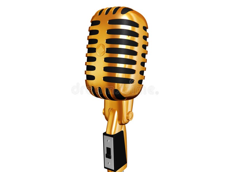 Gold Microphone Stock Illustrations – 5,395 Gold Microphone Stock ...