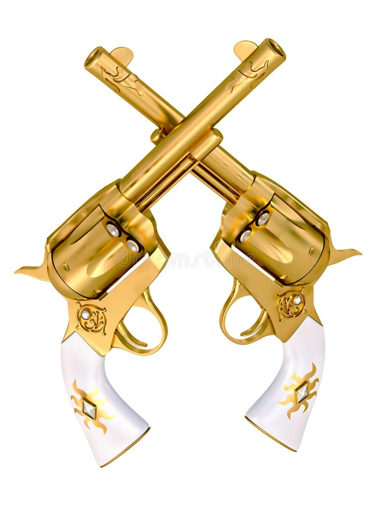 Gold Guns Stock Illustrations – 247 Gold Guns Stock Illustrations ...