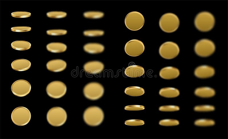 Revolving Coins Stock Illustrations – 12 Revolving Coins Stock ...