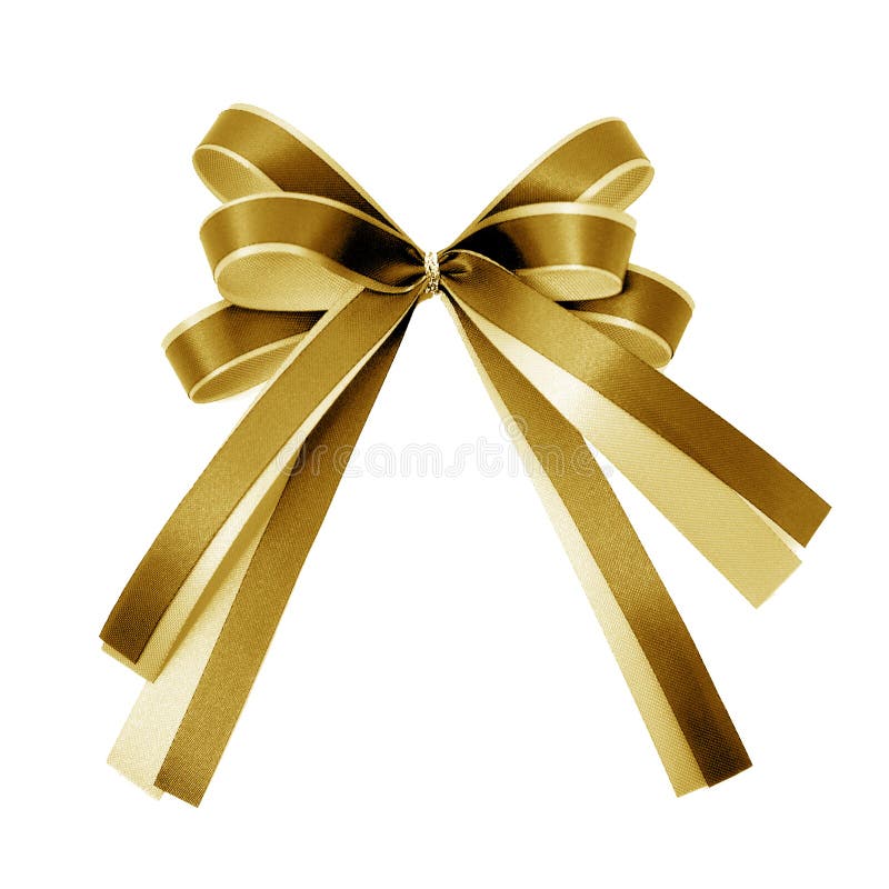 Gold ribbon stock image. Image of ribbon, curves, xmas - 23117041