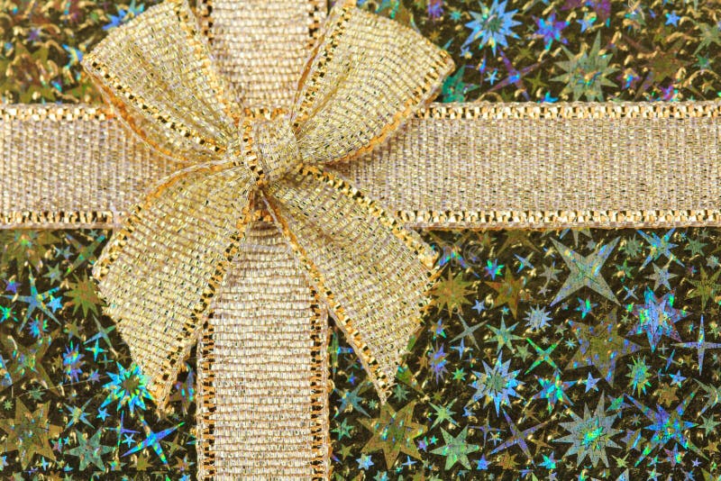 Gold ribbon stock image. Image of decoration, beautiful - 36156573