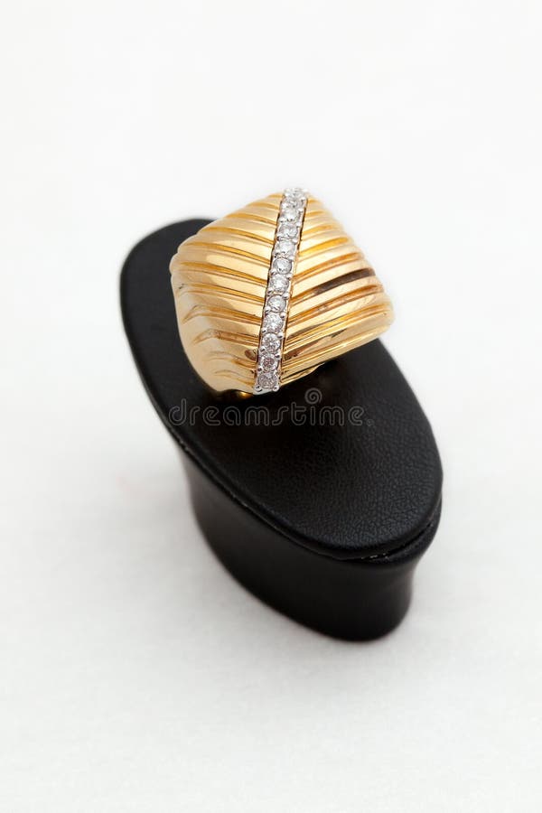 Gold ring stock image. Image of jewellery, silver, expensive - 23235541