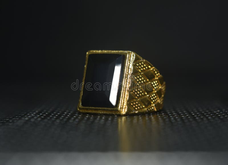 Gold Ring is a Gold Ring Decorated with Colored Gemstones. it is an ...