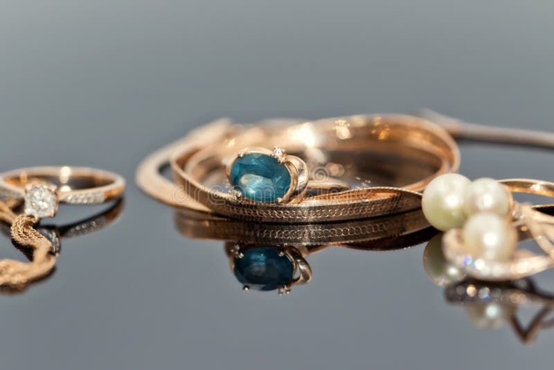 Dark topaz ring stock image. Image of silicate, november - 859161