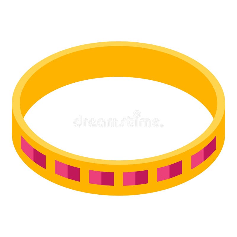 Gold Ring Icon, Isometric Style Stock Vector - Illustration of macro ...