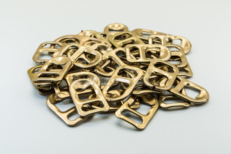 Gold ring pull stock image. Image of soda, isolated, aluminum - 78068291